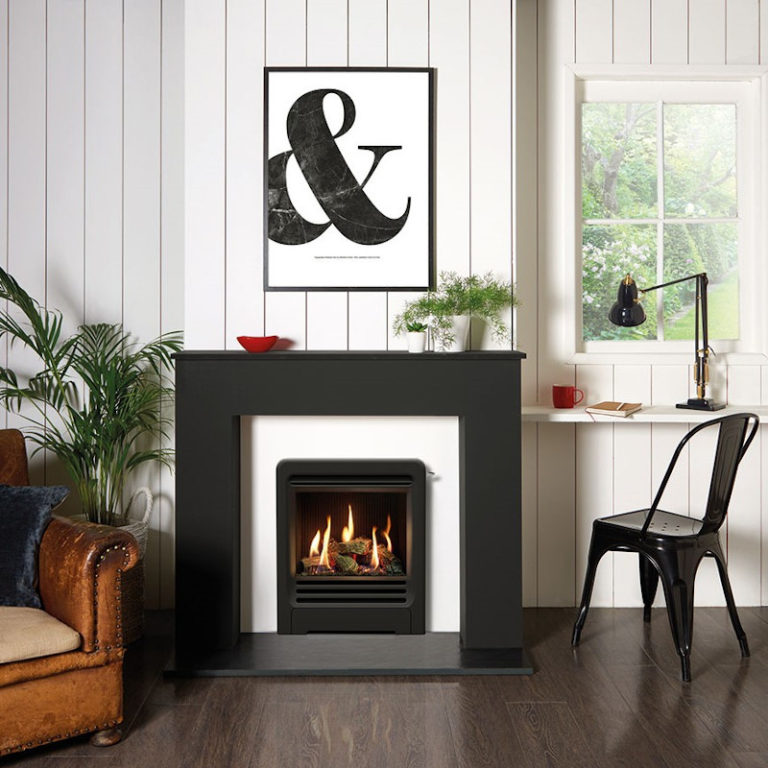 Logic HE Beat Convector Gas Fire | Stoke Flame